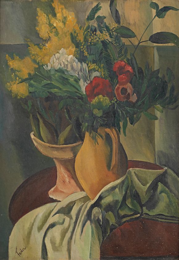 Bonhams : Adolphe Feder (Aizik Feder, dit) (Russian, 1885-1943) Bouquet ...