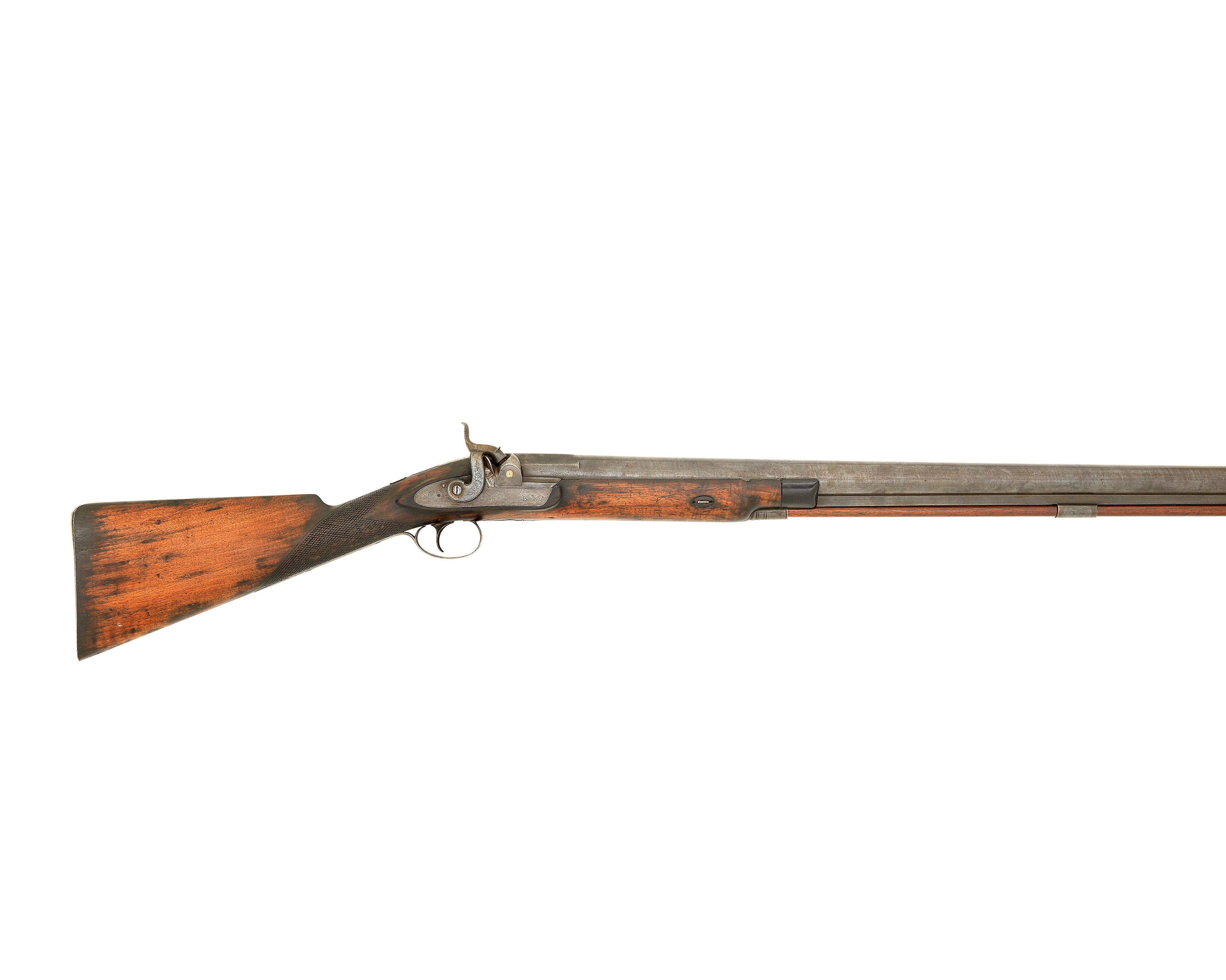 Bonhams : A 4-bore Percussion Wildfowling Gun