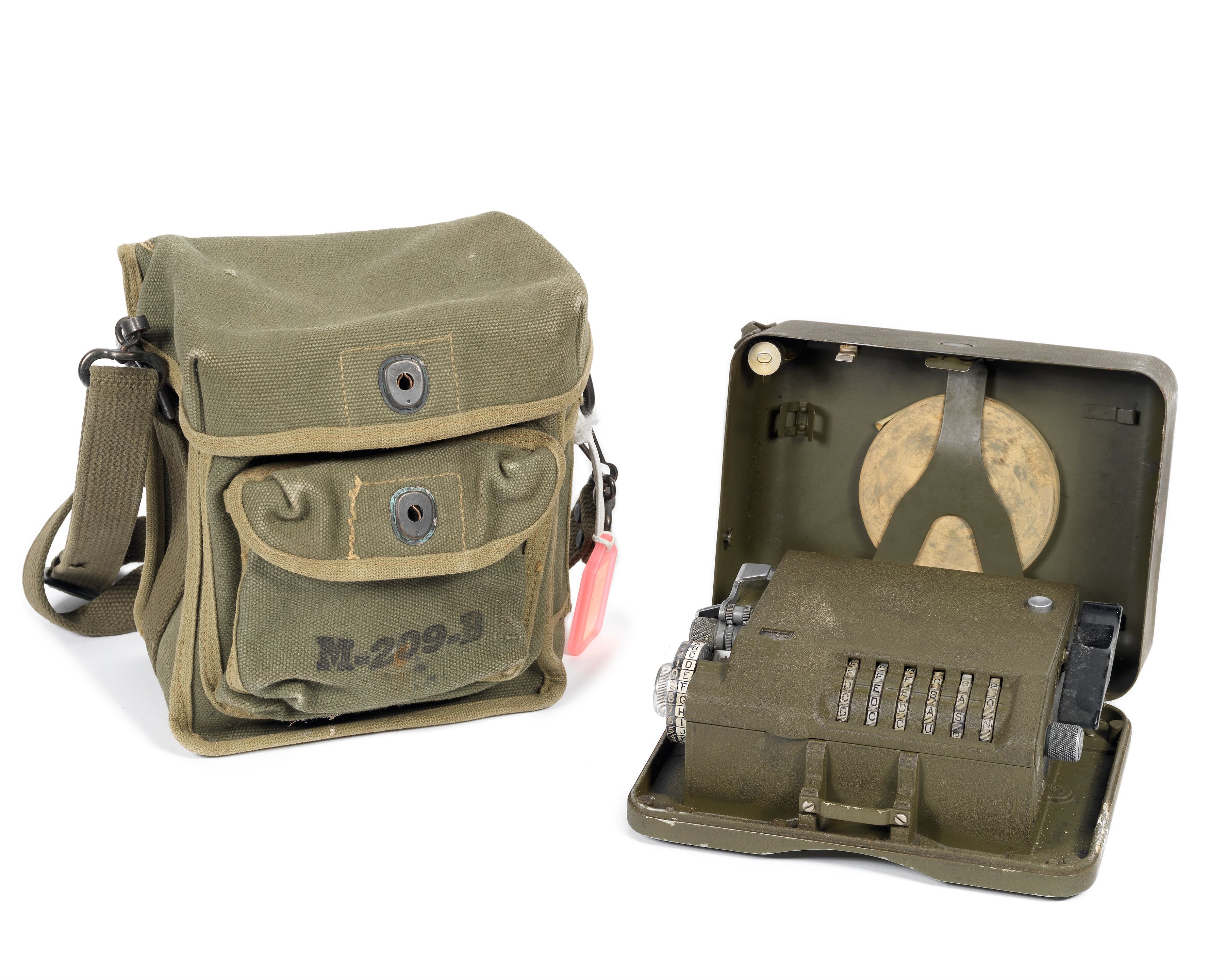 Bonhams : A post-war modified Hagelin M209 Convertor cipher machine ...