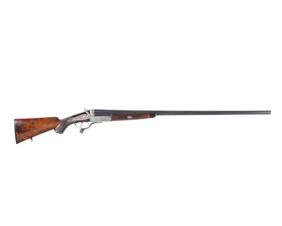 Bonhams : An 8-bore single-barrelled hammer wild-fowling gun by W ...