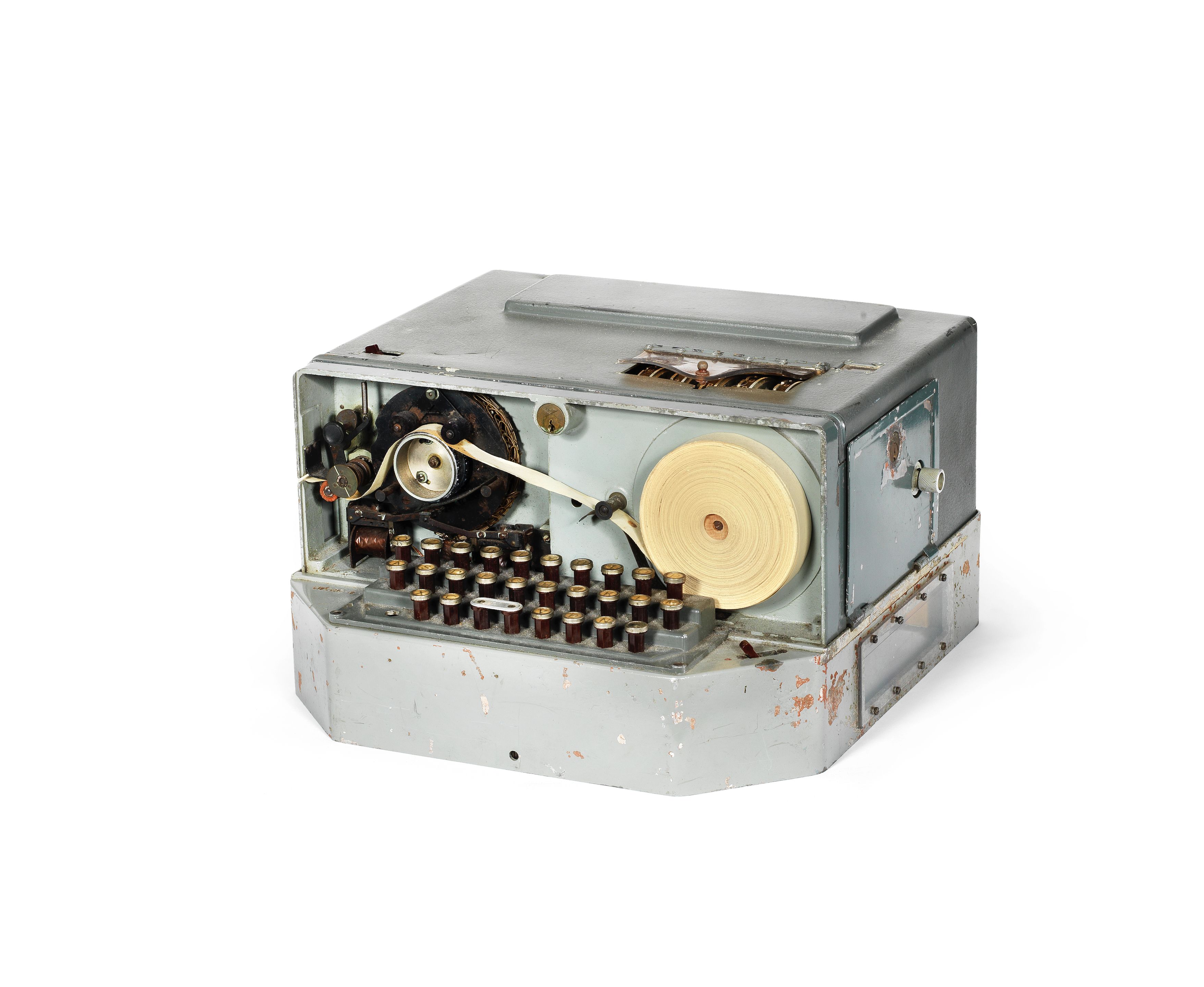 Bonhams : A very rare OMI Alpha electromechanical cipher machine ...