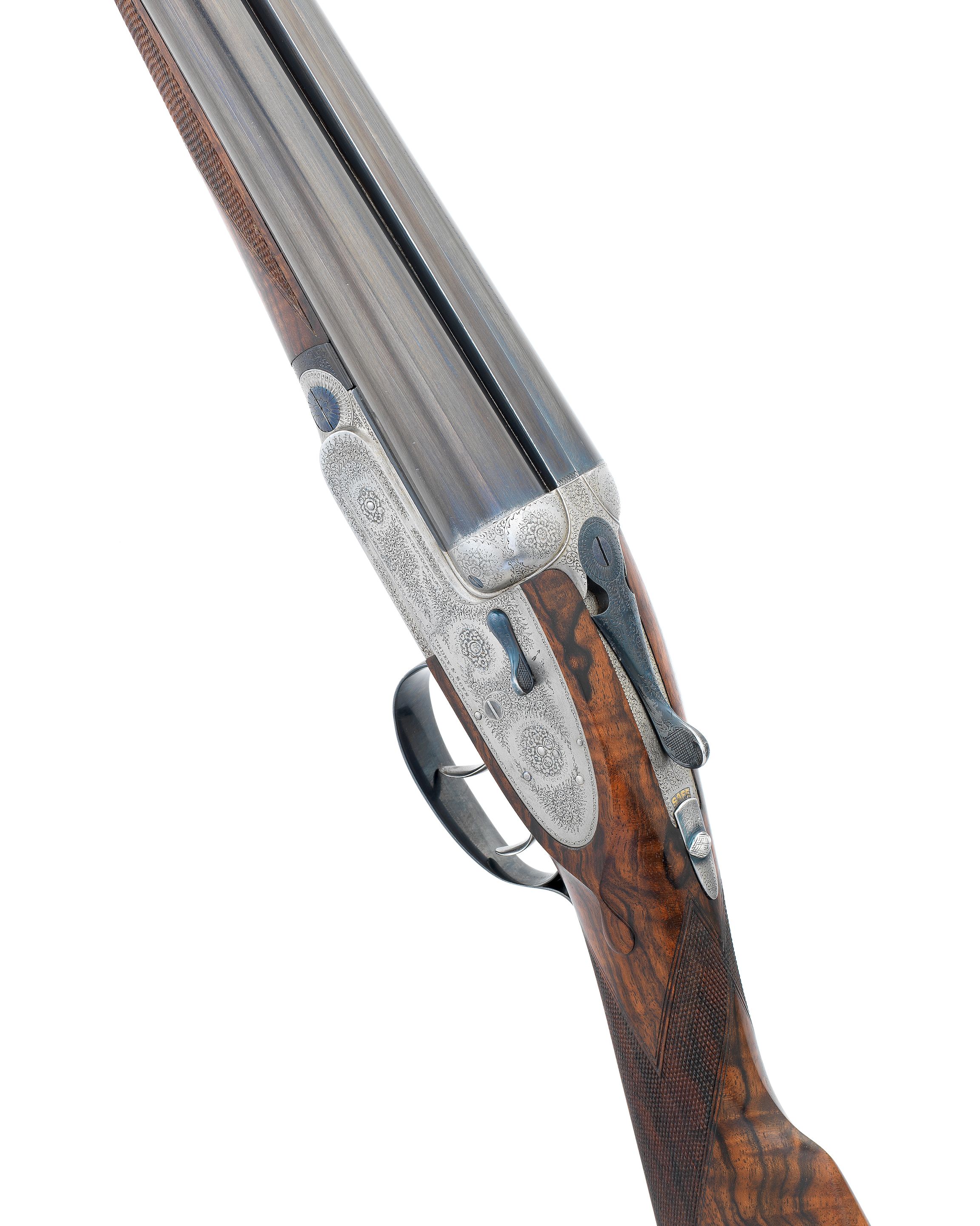 Bonhams : A 12-bore self-opening sidelock ejector pigeon gun by J ...