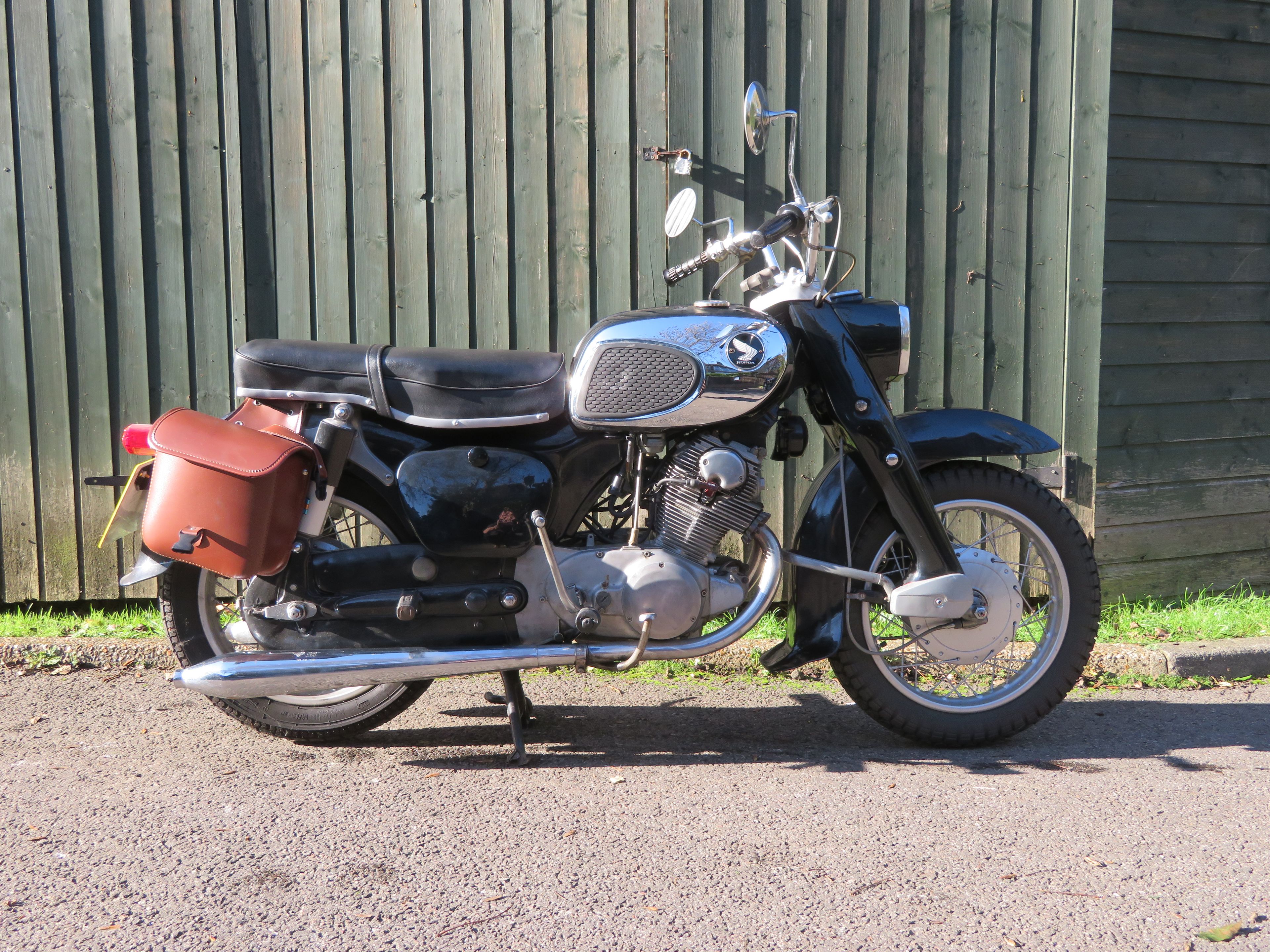 Bonhams Cars : 1967 Honda 305cc C77 Dream Frame no. over-painted Engine no. CA77E-1036136