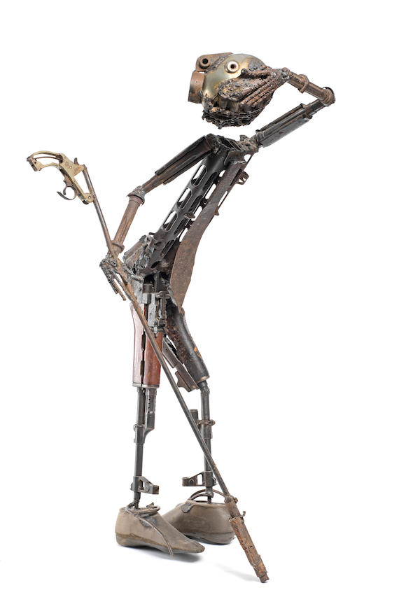 Bonhams Gonçalo Mabunda Mozambican Born 1975 After Hiroshima 2003