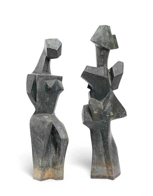 Bonhams : David James Brown (South African, born 1951) Man and woman a ...