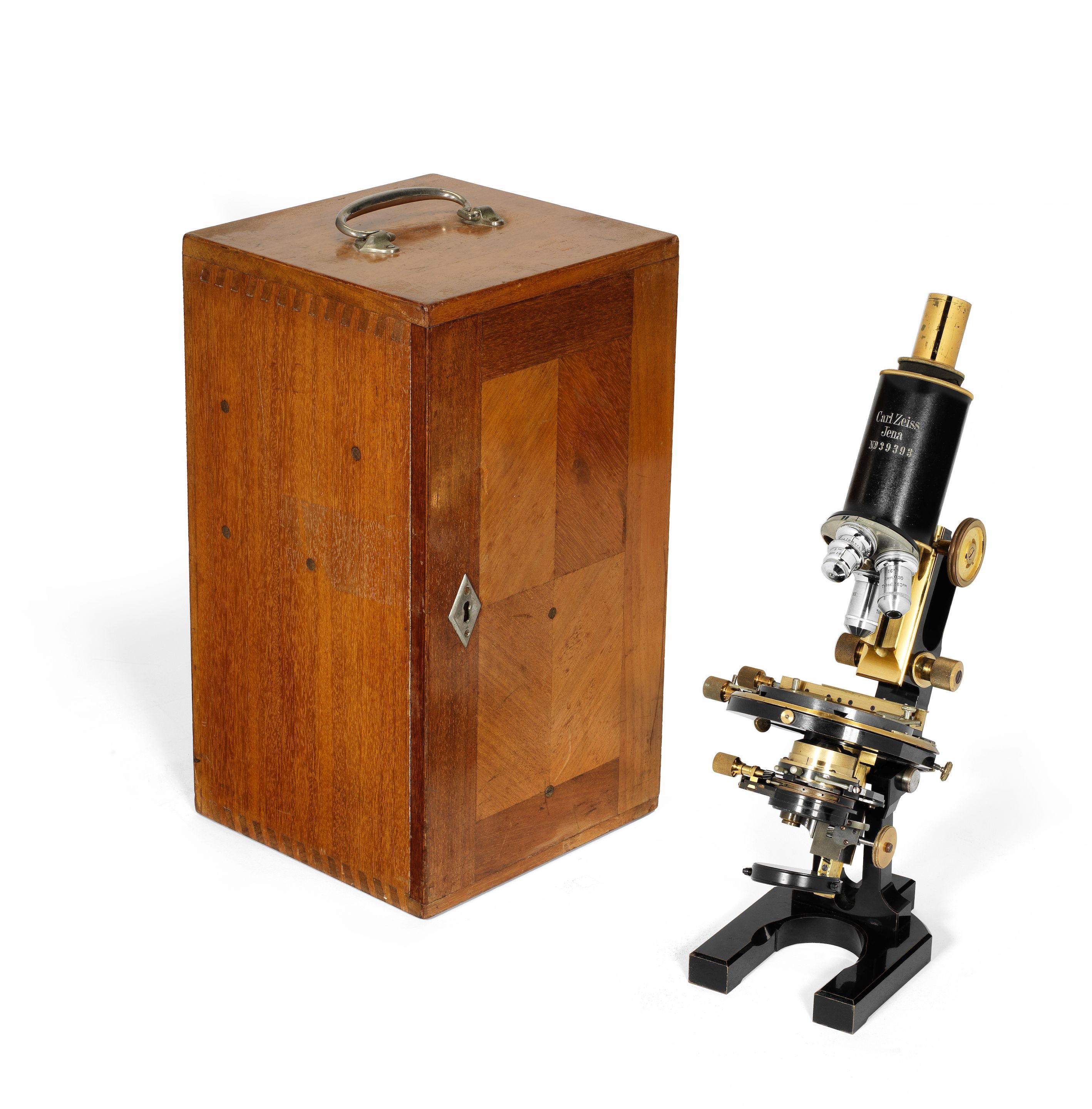 Bonhams : A Carl Zeiss compound monocular microscope, German, 1920's, (4)