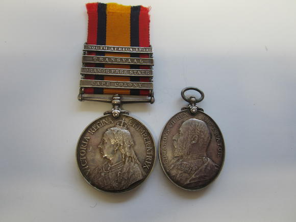 Bonhams Pair To Squadron Quartermaster Sergeant Fgough Shropshire