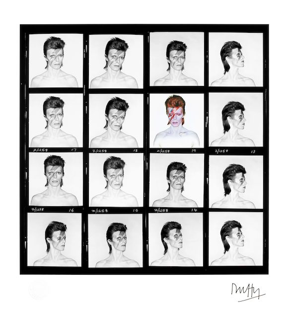 Bonhams : Brian Duffy (British, 1933-2010): David Bowie 'Aladdin Sane ...