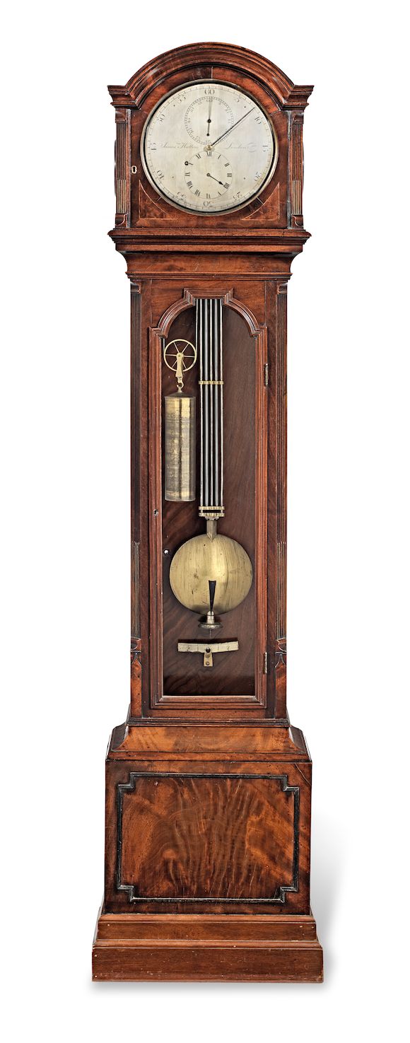 Bonhams : A fine early 19th century floorstanding regulator of one ...