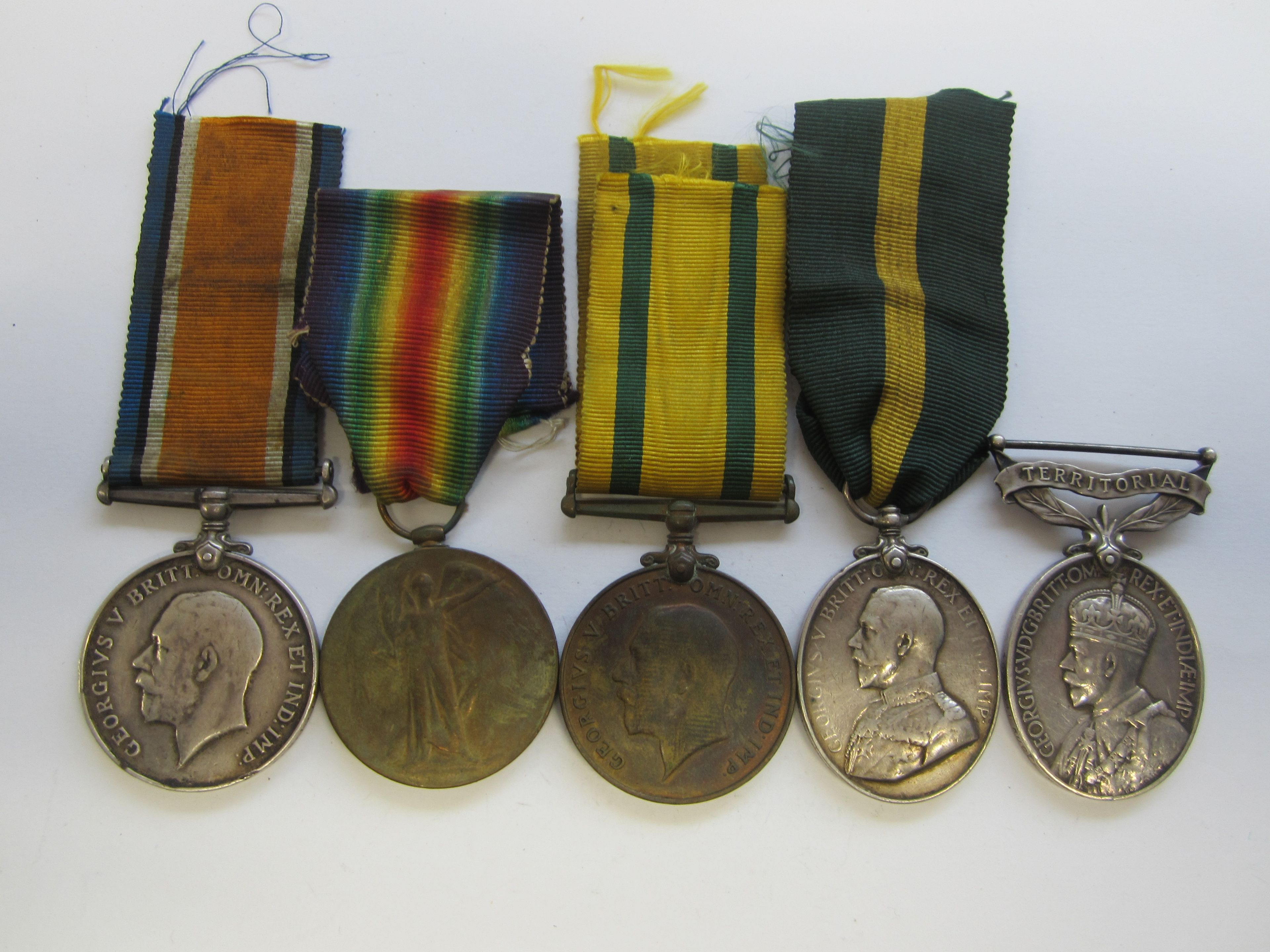 Bonhams : Five to Bugle Major R.H.Hancox, King's Shropshire Light Infantry,
