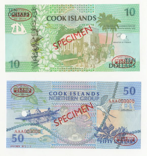 Bonhams : Cook Islands, Government, (2)