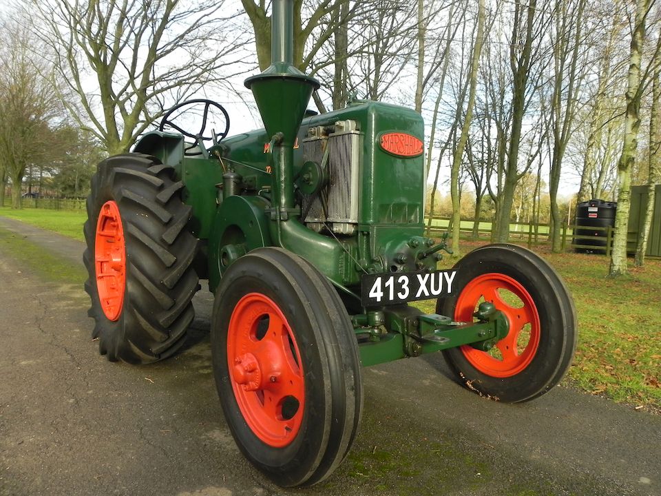 Bonhams : 1941 Field Marshall Model M Tractor Chassis no. 1176