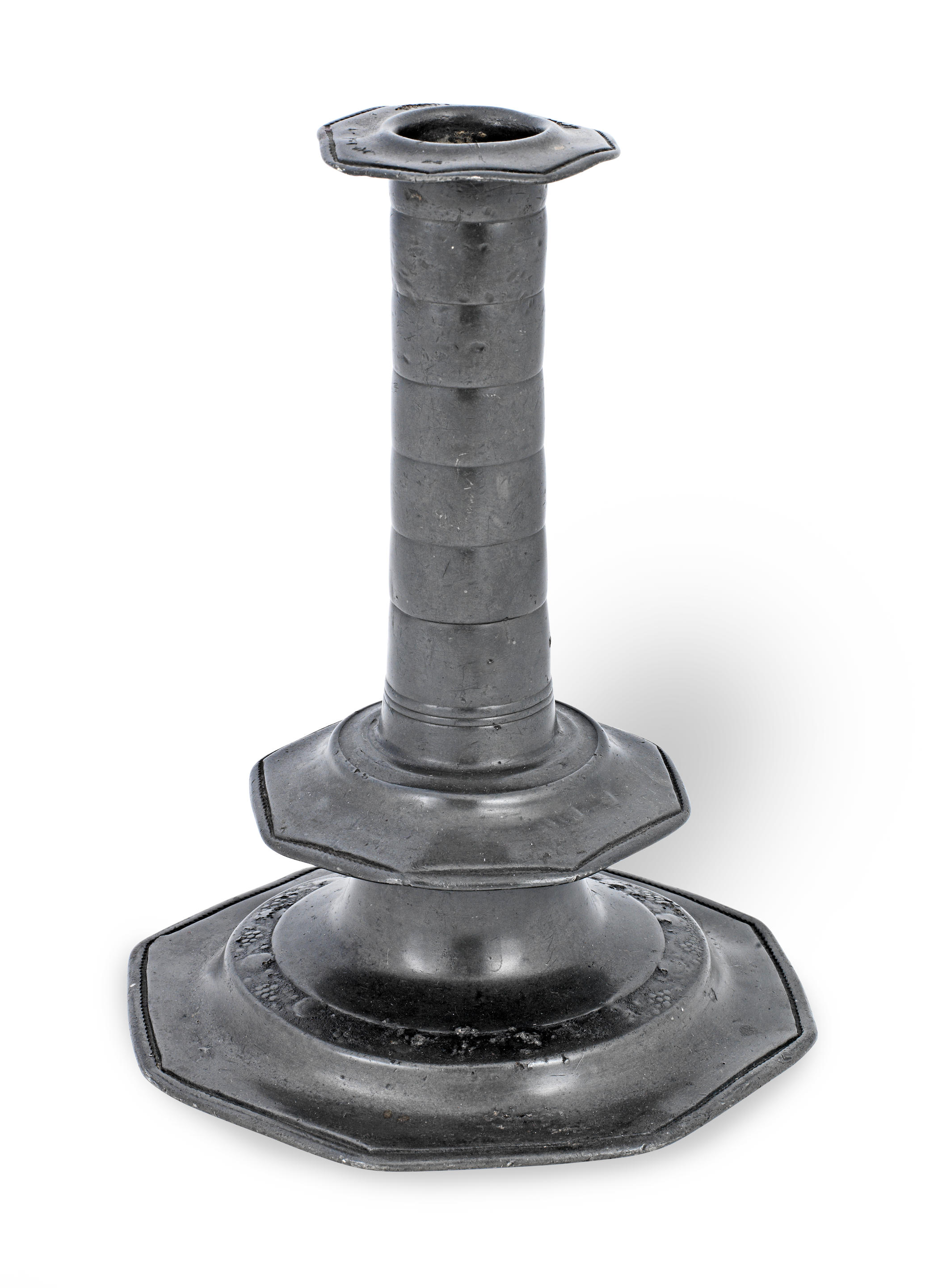Bonhams A Rare Charles Ii Pewter Candlestick Circa 1680