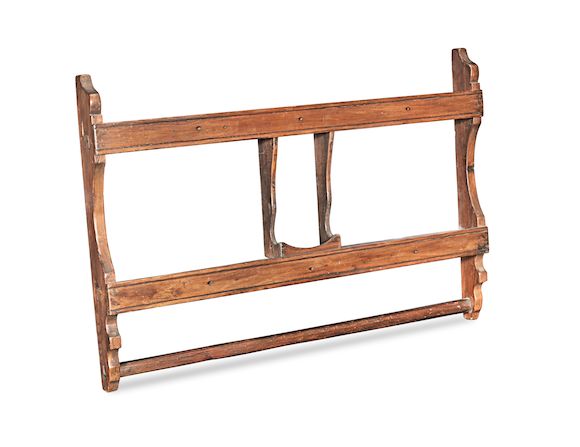 Bonhams : A 19th century pine delft rack