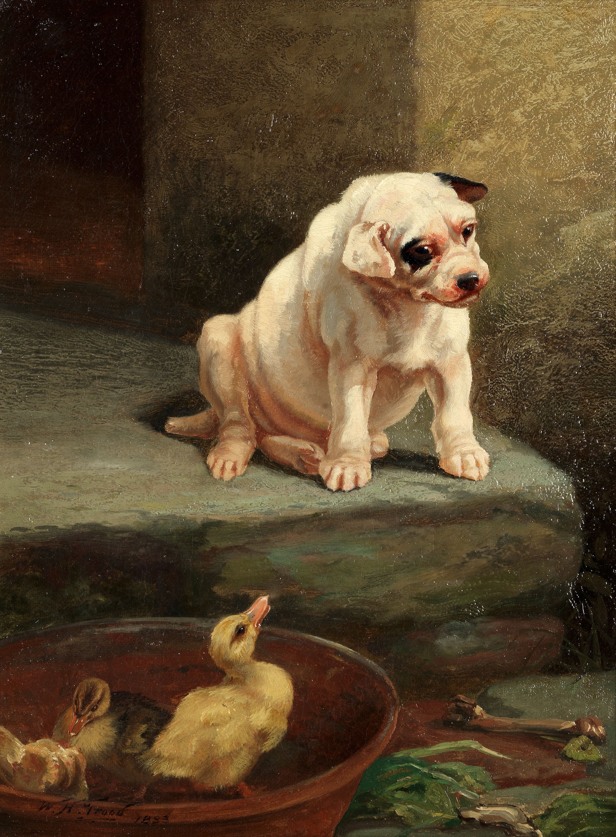 Bonhams : William Henry Hamilton Trood (British, 1860-1899) A worthy ...