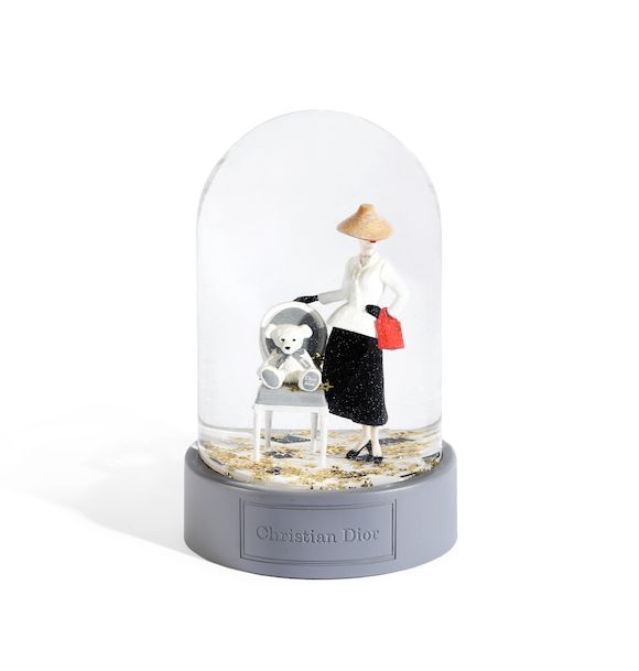 Bonhams : Bar Ensemble Snow Globe, Christian Dior X Harrods Limited ...