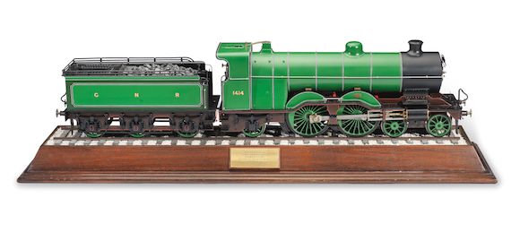 Bonhams : A FINE 3½ INCH GAUGE MODEL OF G.N.R. IVATT 'ATLANTIC' EXPRESS ...