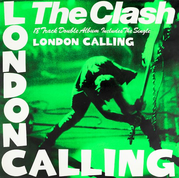 Bonhams : The Clash: A promotional poster for London Calling, CBS ...