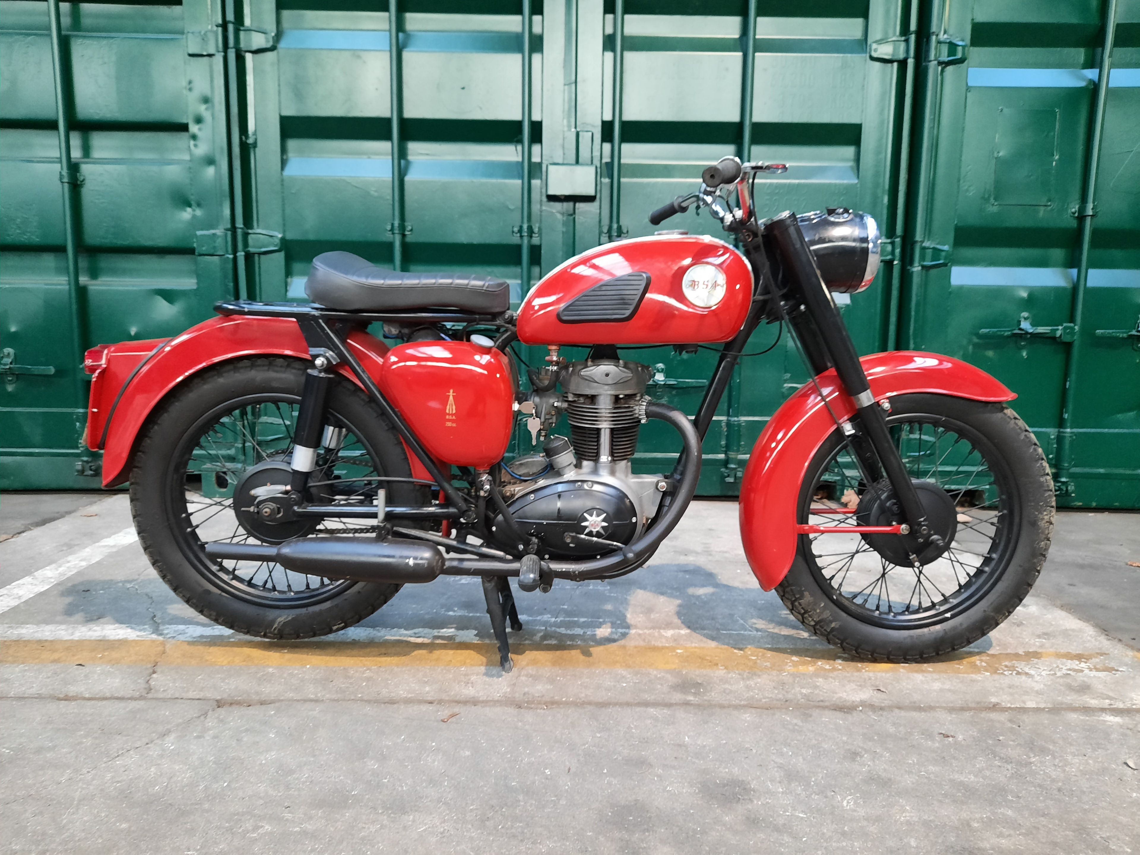 Bonhams Cars : 1965 BSA 250cc C15 SS80 Bobber Project (see text) Frame ...