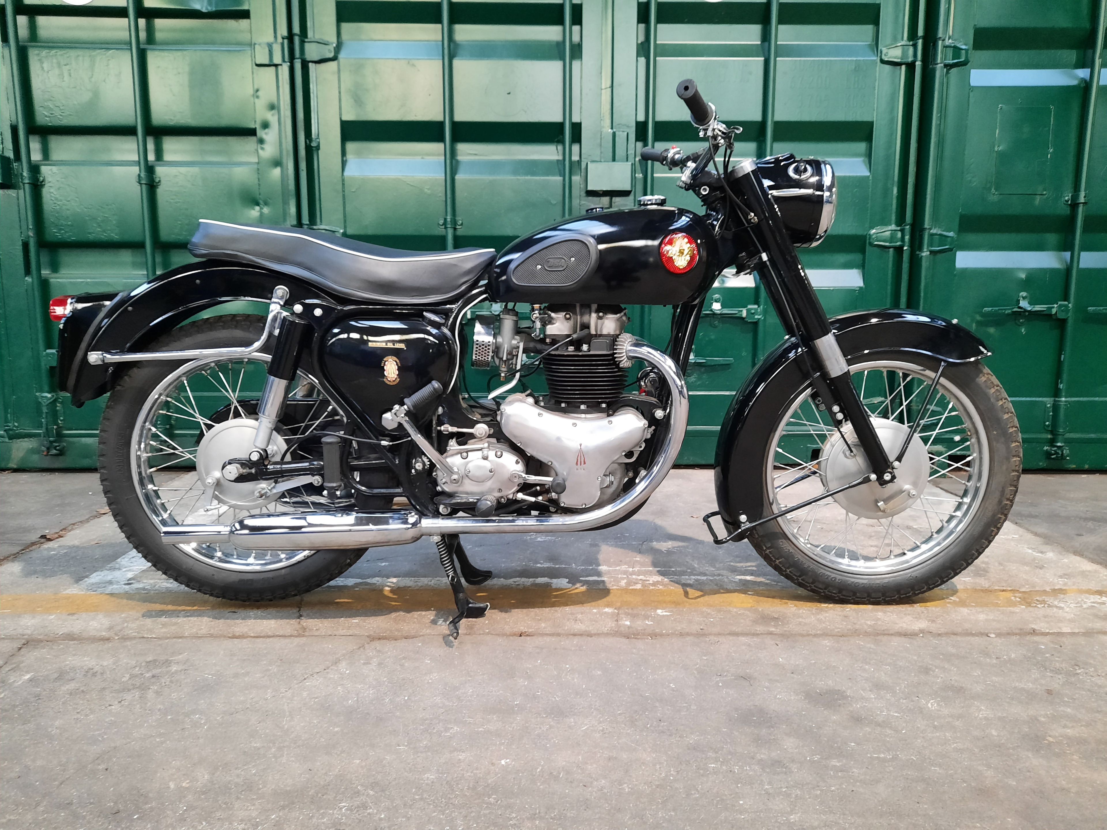 Bonhams Cars : 1958 BSA 646cc A10 Frame no. FA7 3766 Engine no. DA10 2359