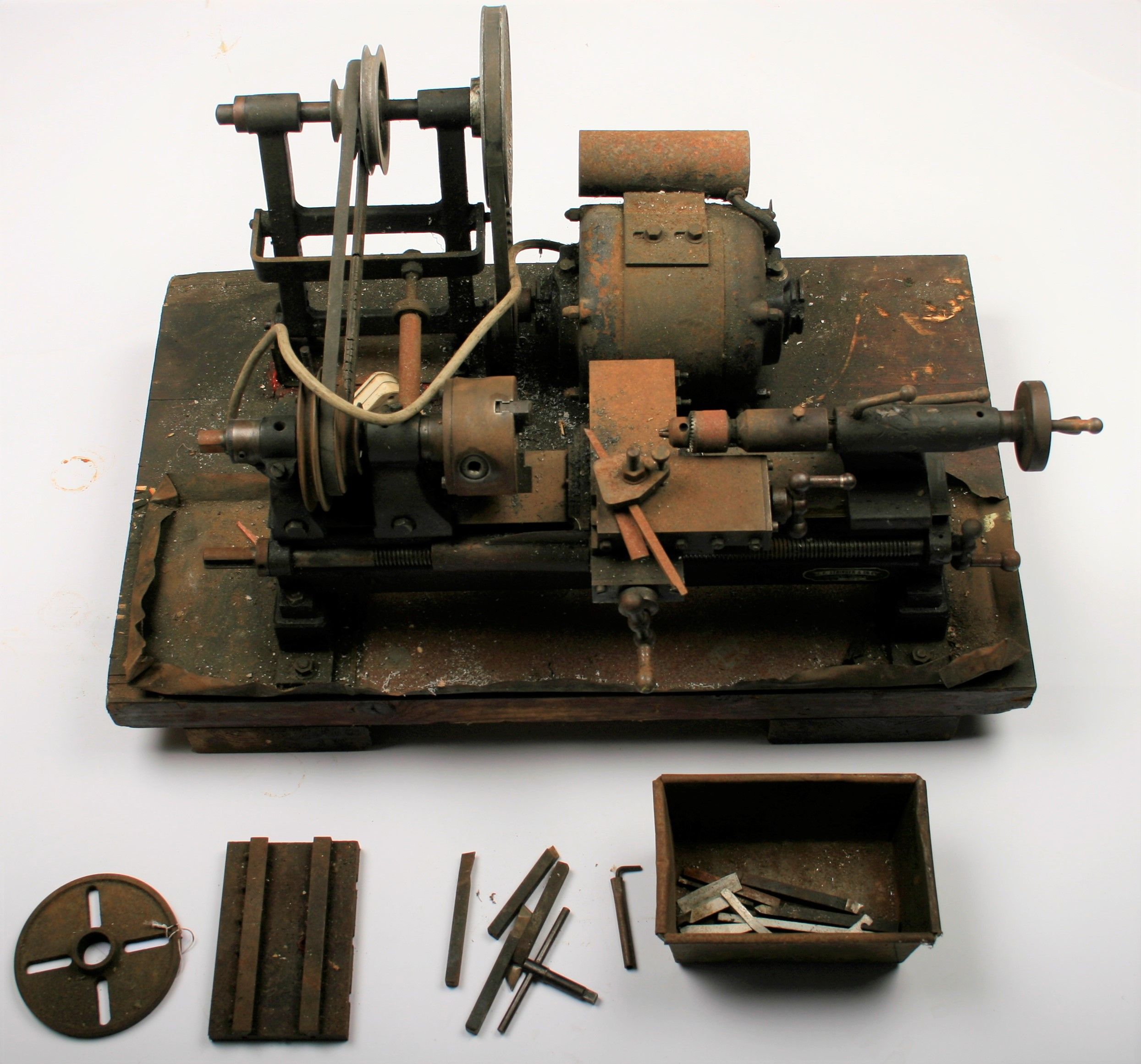 Bonhams Cars : A tool maker's lathe by J F Stringer & Co Ltd, London ...