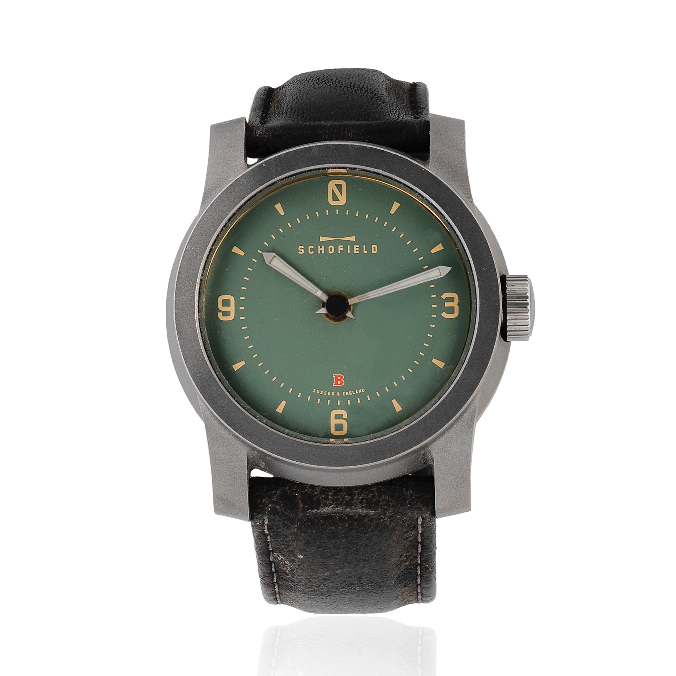 Bonhams : Schofield. A titanium automatic wristwatch Beater, Ref B-0048 ...