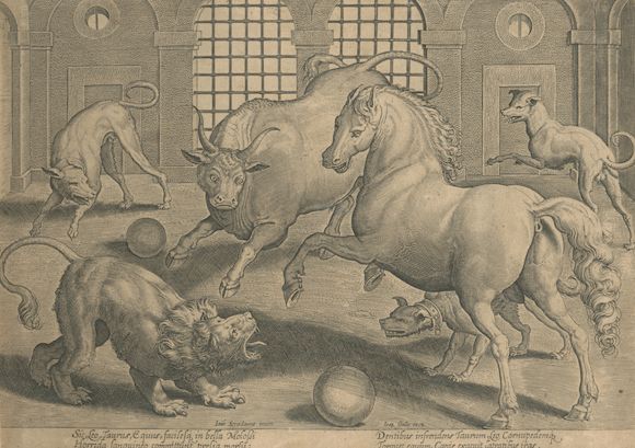 Bonhams : STRADANUS (JOHANNES) Venationes ferarum, avium, piscium ...