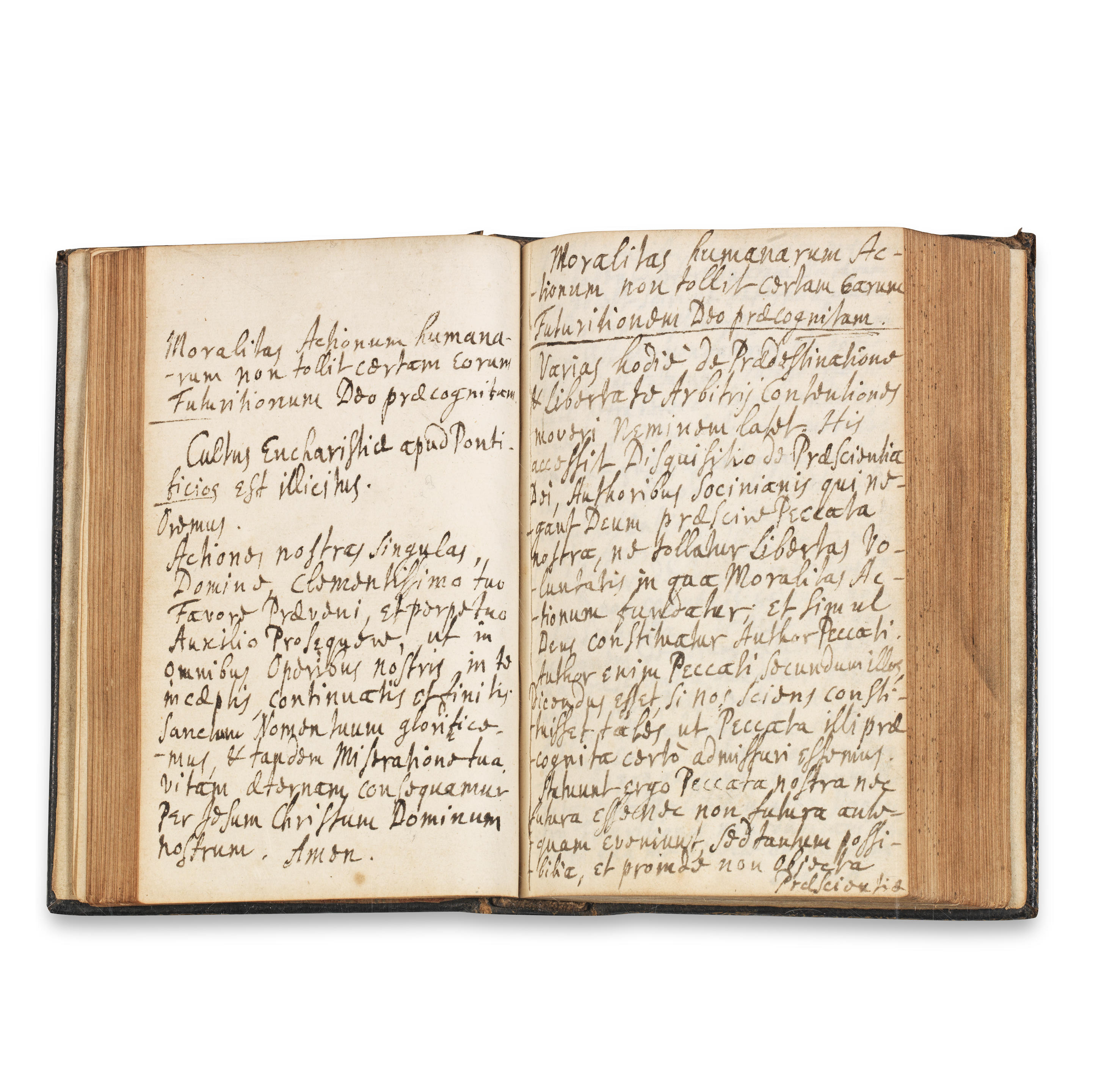 Bonhams : NEWTON (ISAAC) Manuscript notebook of John Wickins (d.1719 ...