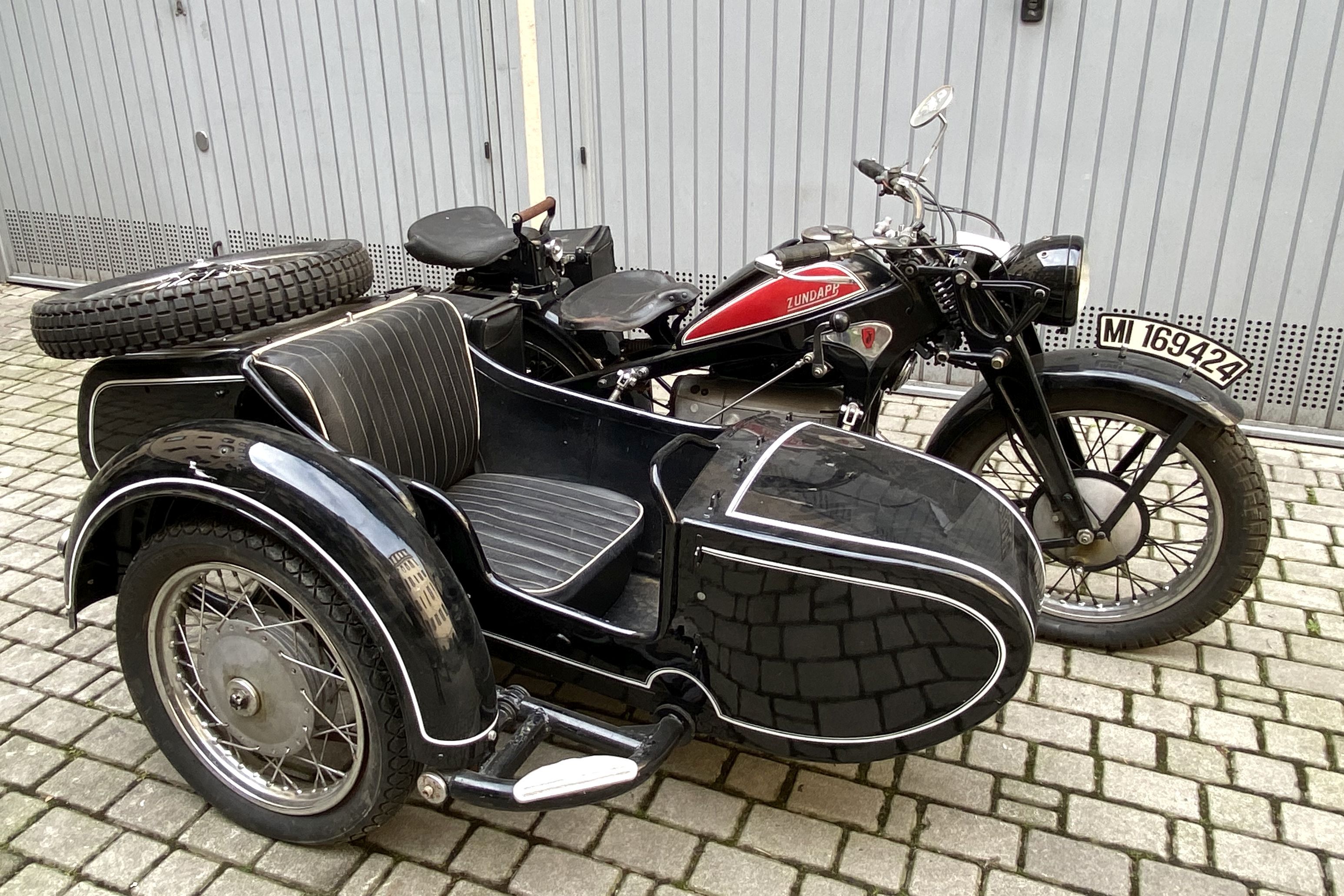 Bonhams Cars : 1939 Zündapp KS600 Motorcycle Combination Frame no ...