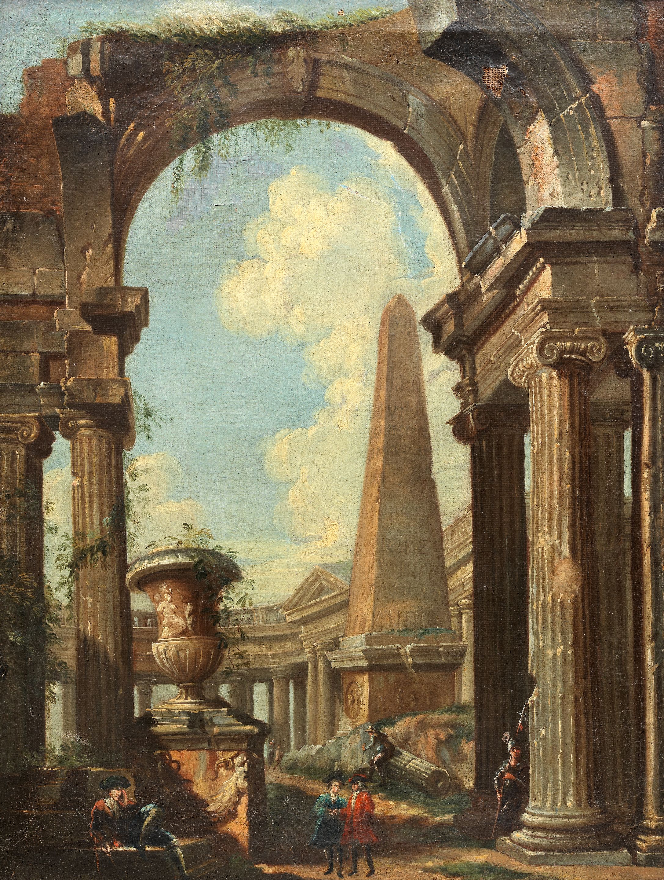 Bonhams : Circle of Jean Nicolas Servandoni (Florence 1695-1766 Paris ...