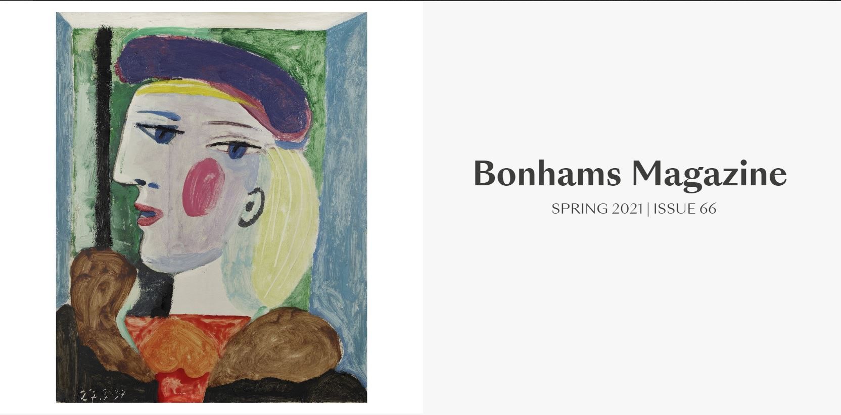 Bonhams : Bonhams Magazine | Spring 2021, Issue 66
