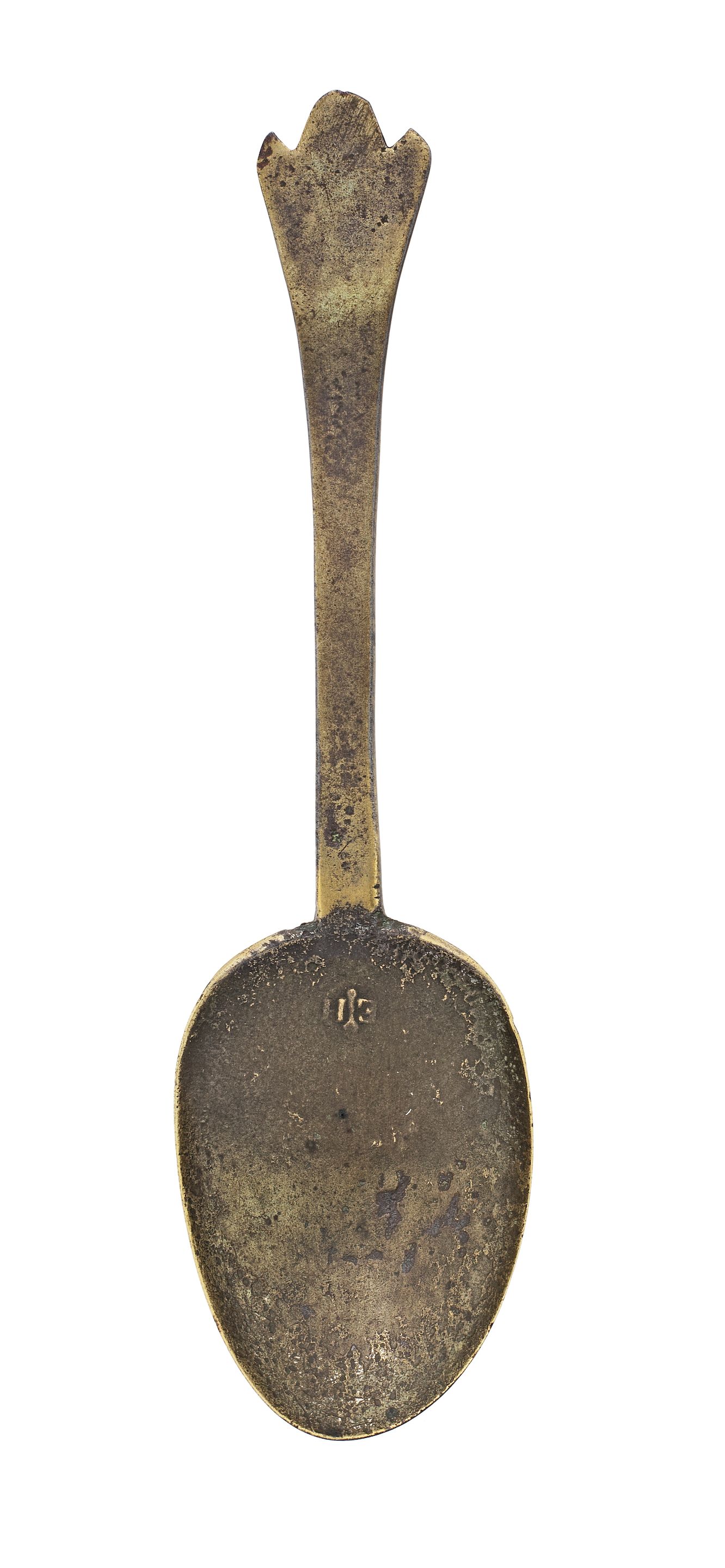 Bonhams : A latten trifid spoon, circa 1700