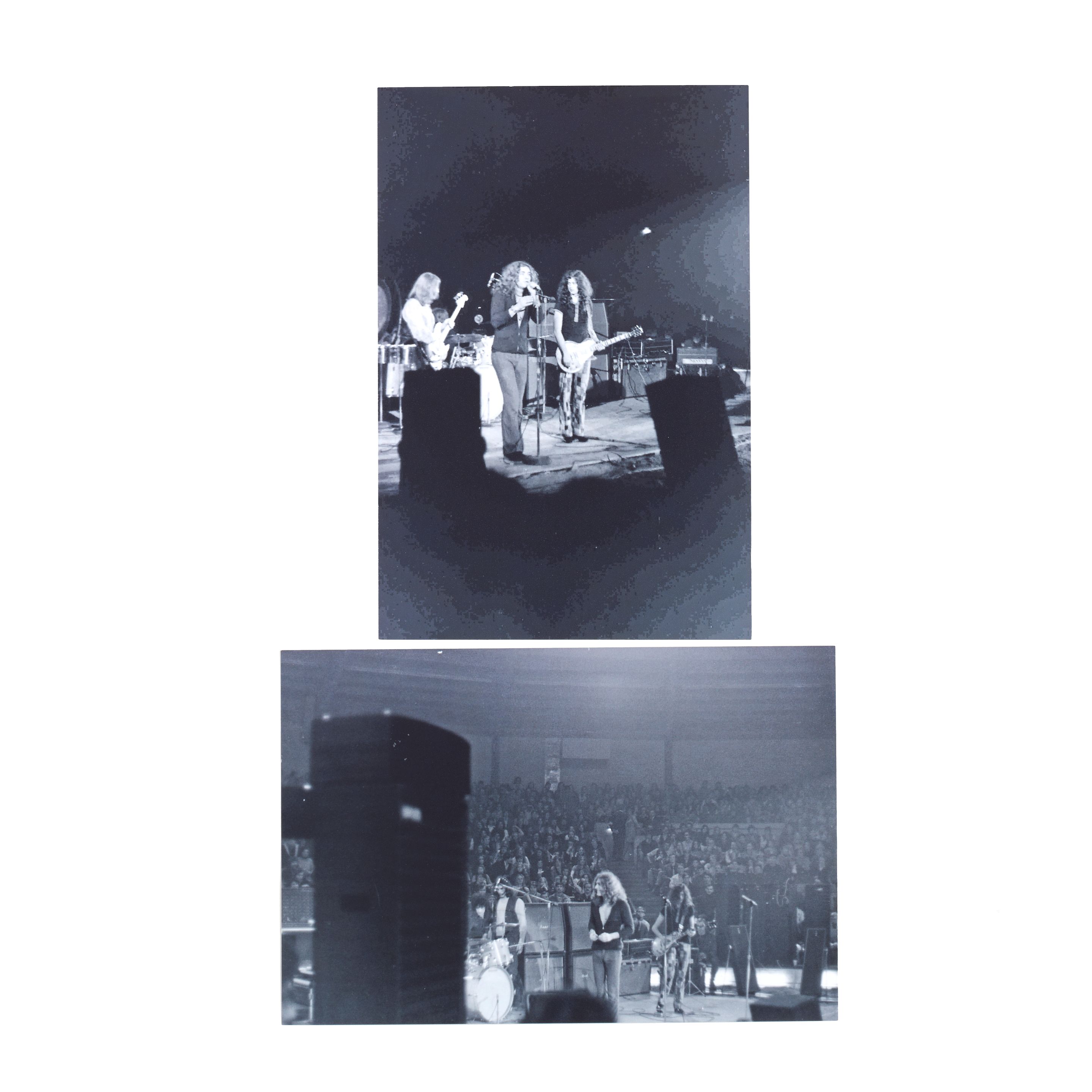 Bonhams : Led Zeppelin A group of Photographs Taken At Their Concert ...