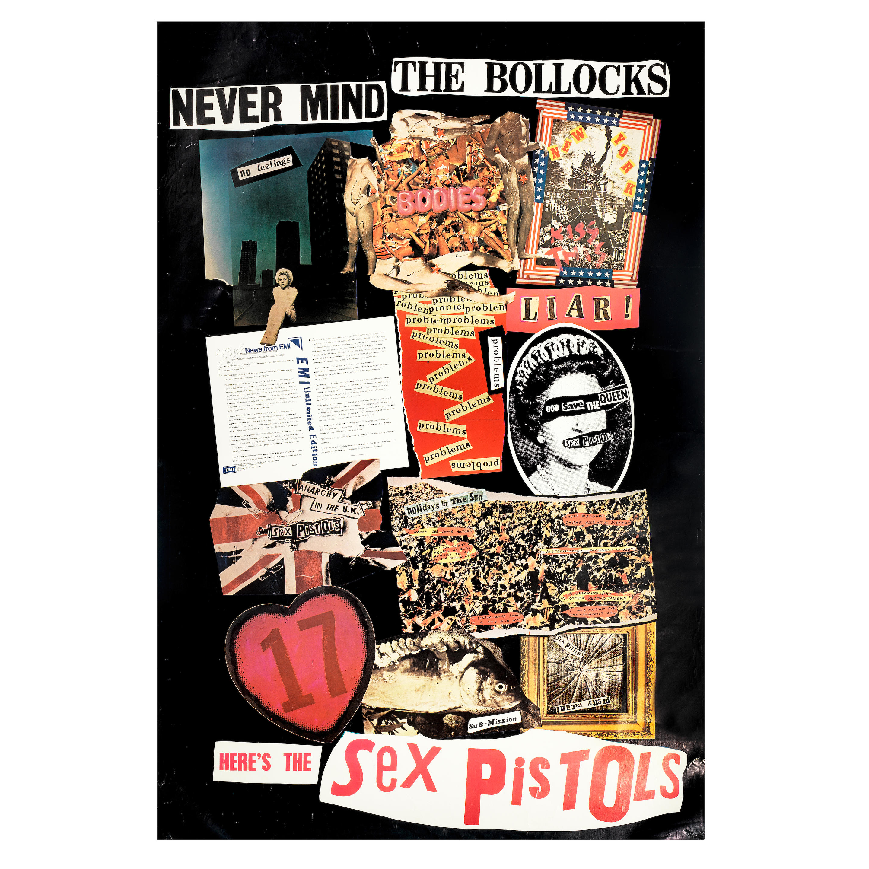 Bonhams Sex Pistols Three Promotional Posters 1977 3