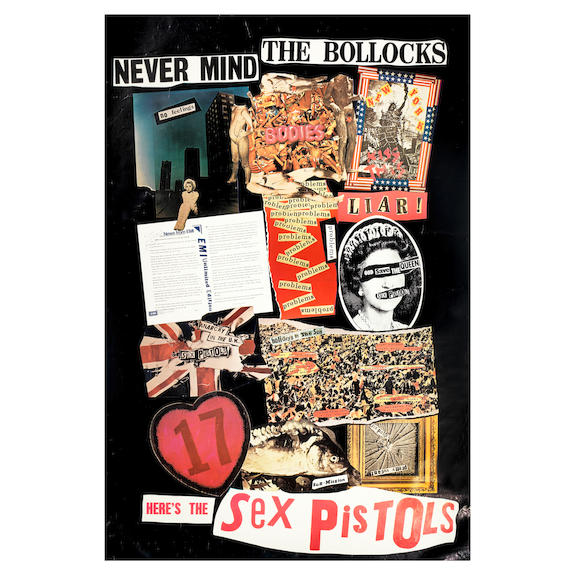 Bonhams Sex Pistols Three Promotional Posters 1977 3
