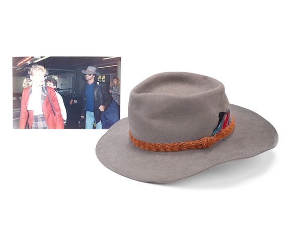 Bonhams : George Michael: a grey Stetson hat worn by George Michael ...