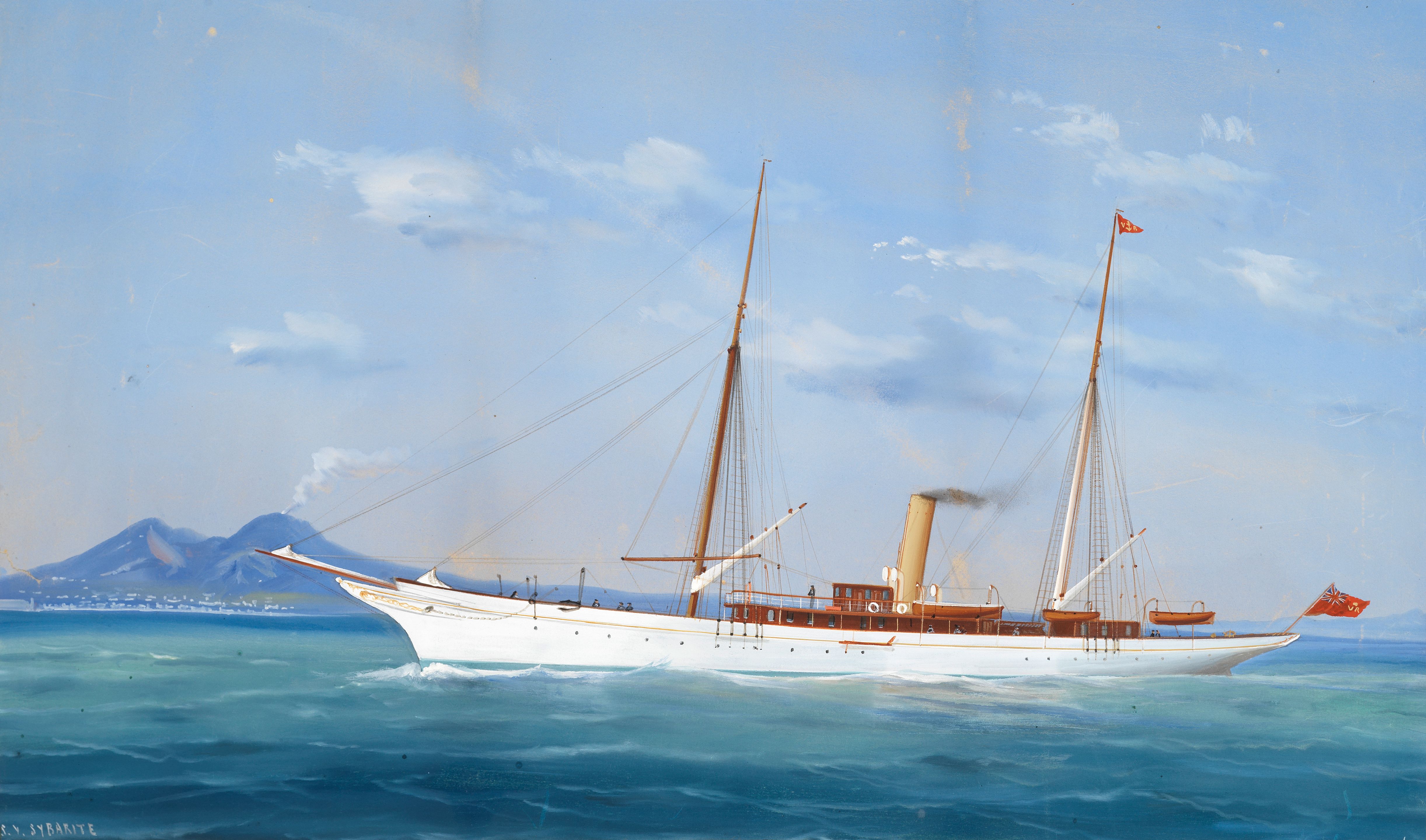 Bonhams : De Simone (Italian, 19th/20th Century) The S.Y. Sybarite in ...