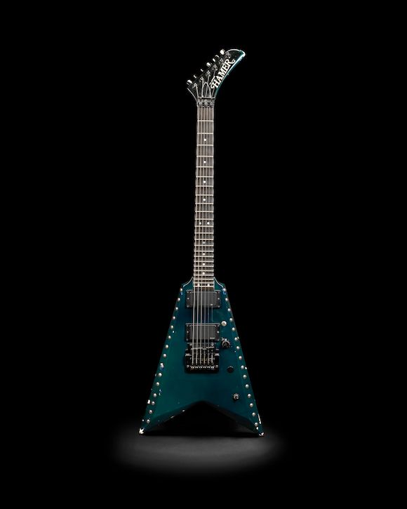 Bonhams : Judas Priest/K.K. Downing: A Hamer Custom K.K. Mini V guitar ...