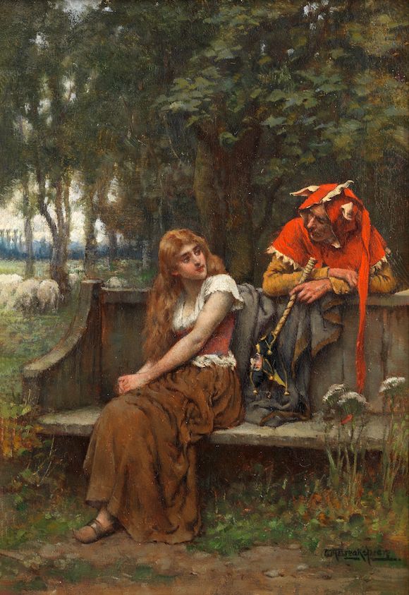 Bonhams : William A. Breakspeare (British, 1855-1914) Are you not ...