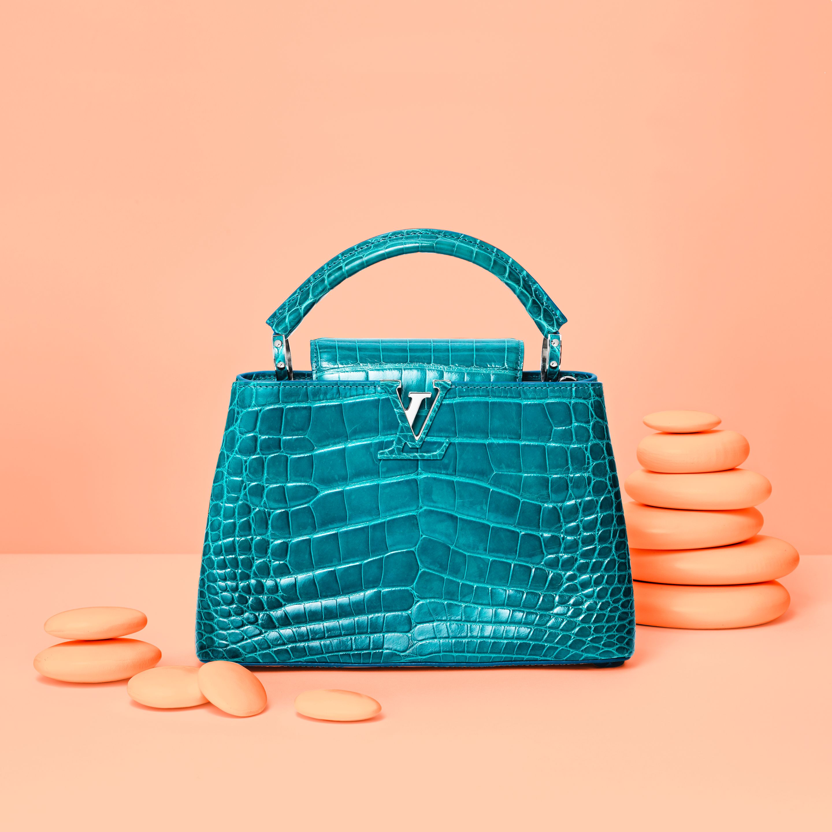Bonhams : Blue Canard Alligator Capucine BB, Louis Vuitton, (Includes ...