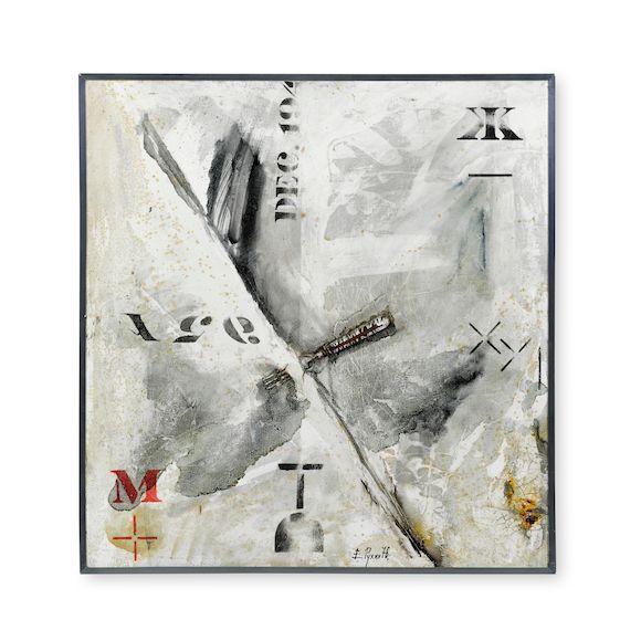 Bonhams : Evgeny Rukhin (Russian, 1943-1976) Composition with a fork 69 ...