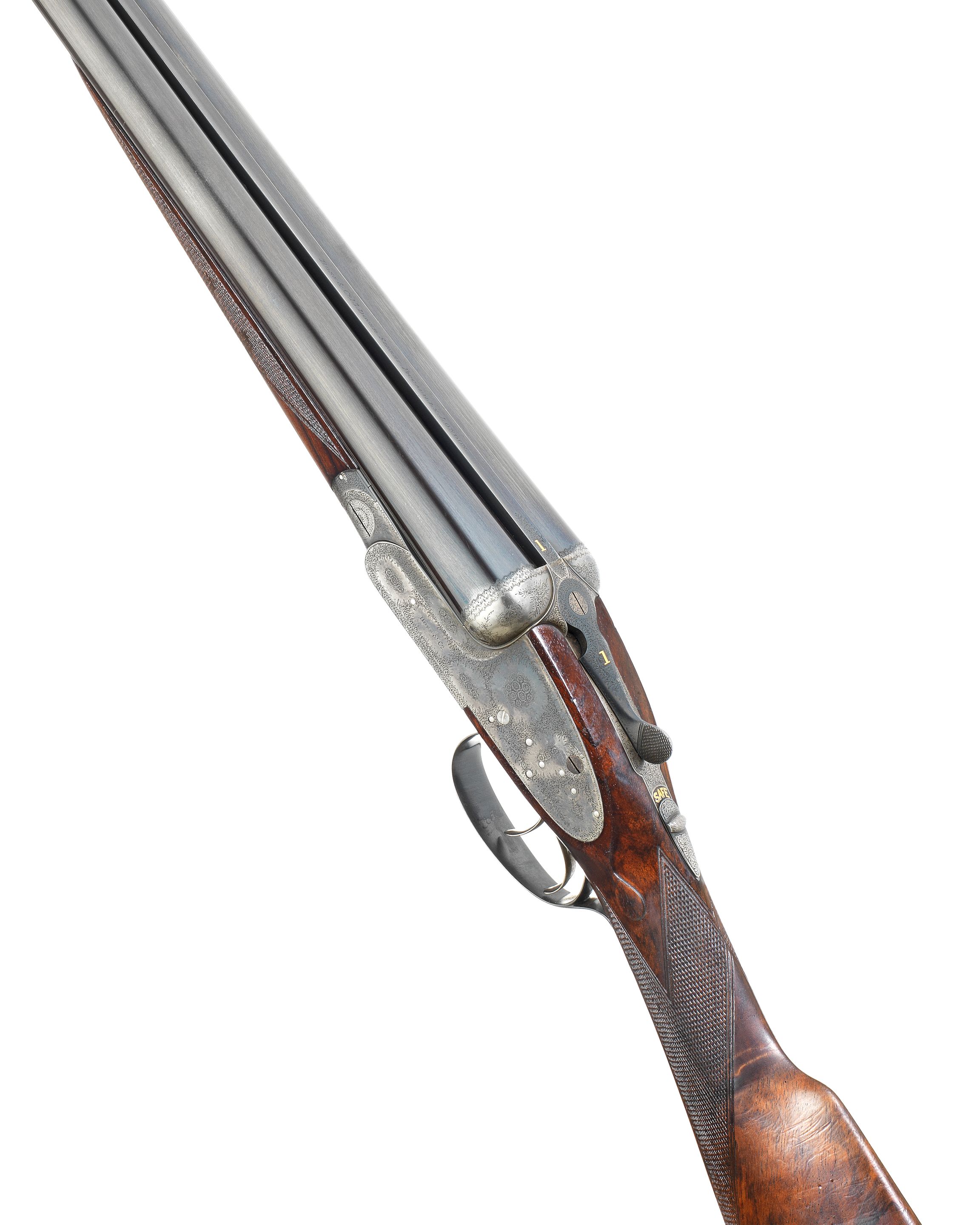 Bonhams : A fine 12-bore assisted-opening sidelock ejector gun by Boss ...