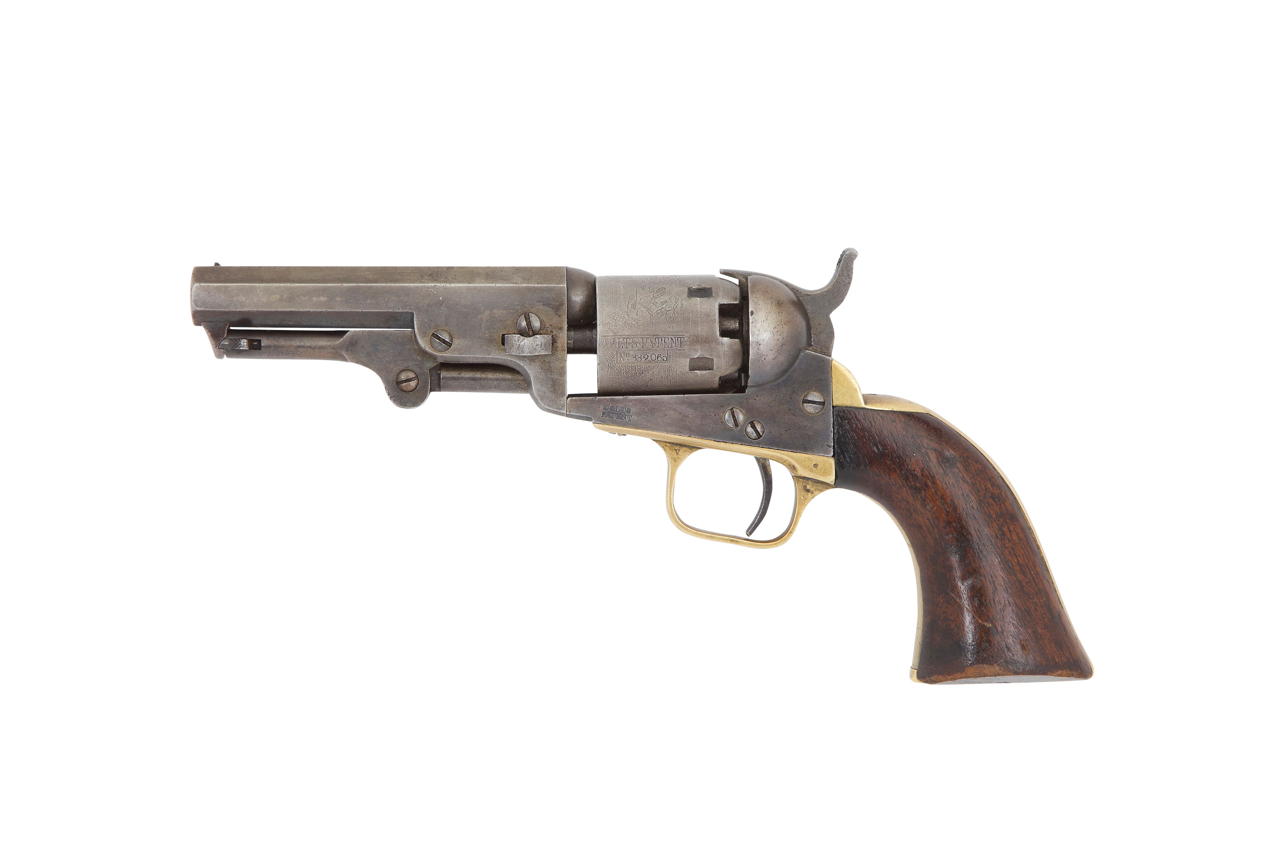 Bonhams : A Colt 1849 Model Pocket Percussion Revolver With Crowned Muzzle