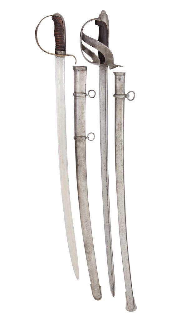 Bonhams : Two Continental Cavalry Sabres (2)
