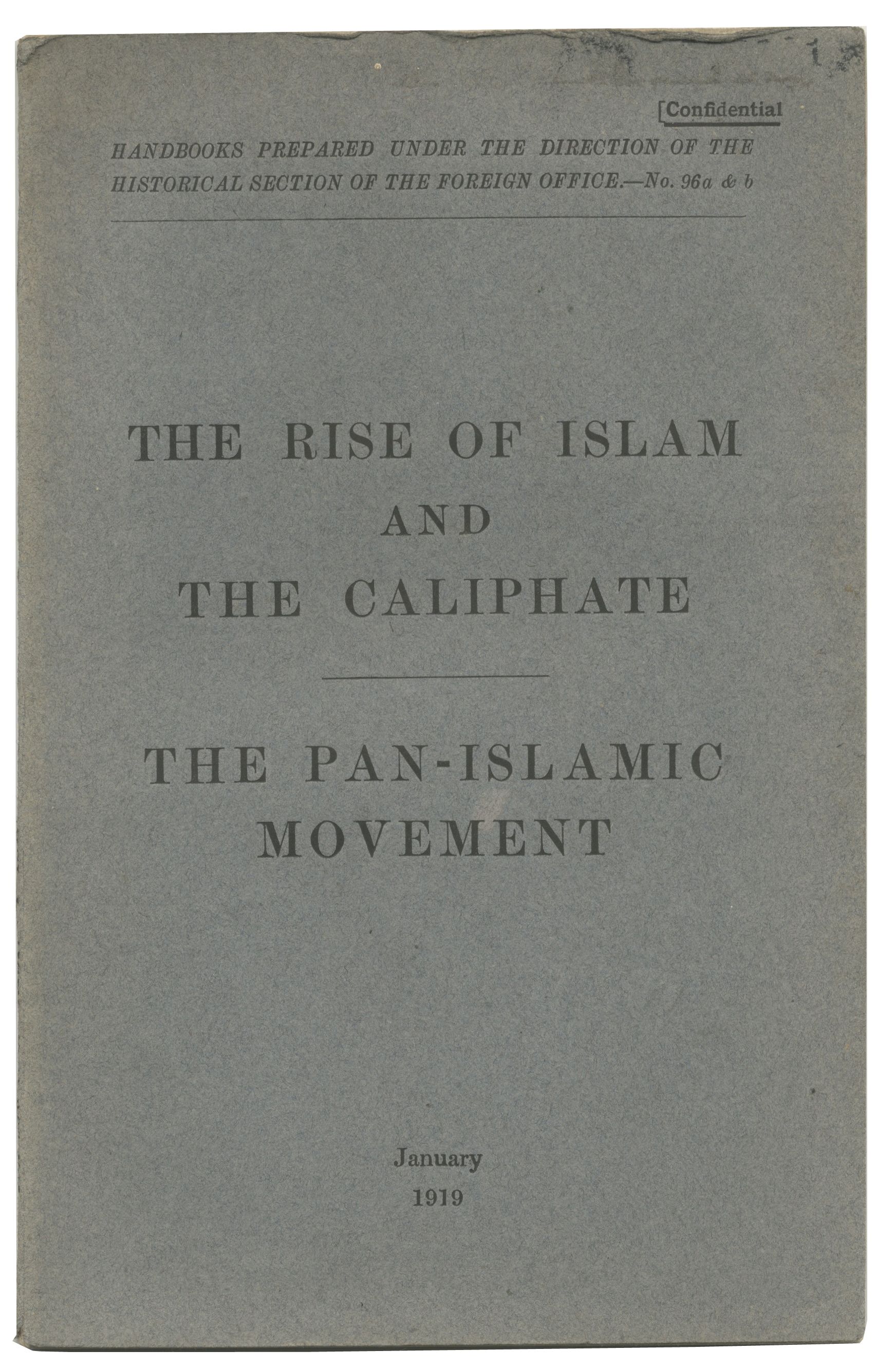 Bonhams : ISLAM The Rise of Islam and the Caliphate. The Pan-Islamic ...