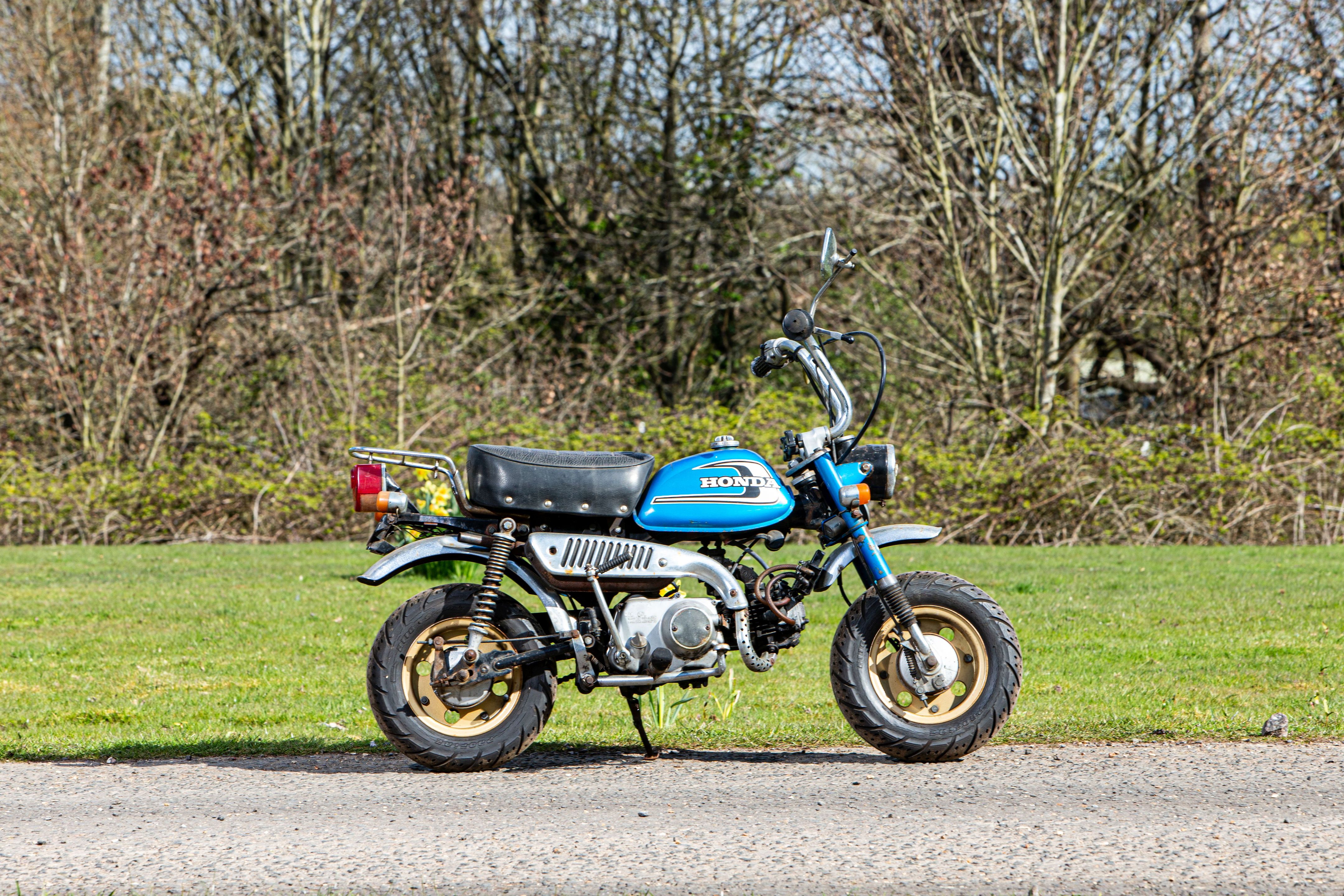 Bonhams Cars : c.1976 Honda 49cc Z50J 'Monkey Bike' Frame no. Z50J ...