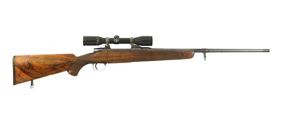 Bonhams : A left-handed .270 (Win.) Heym bolt-magazine rifle by J ...