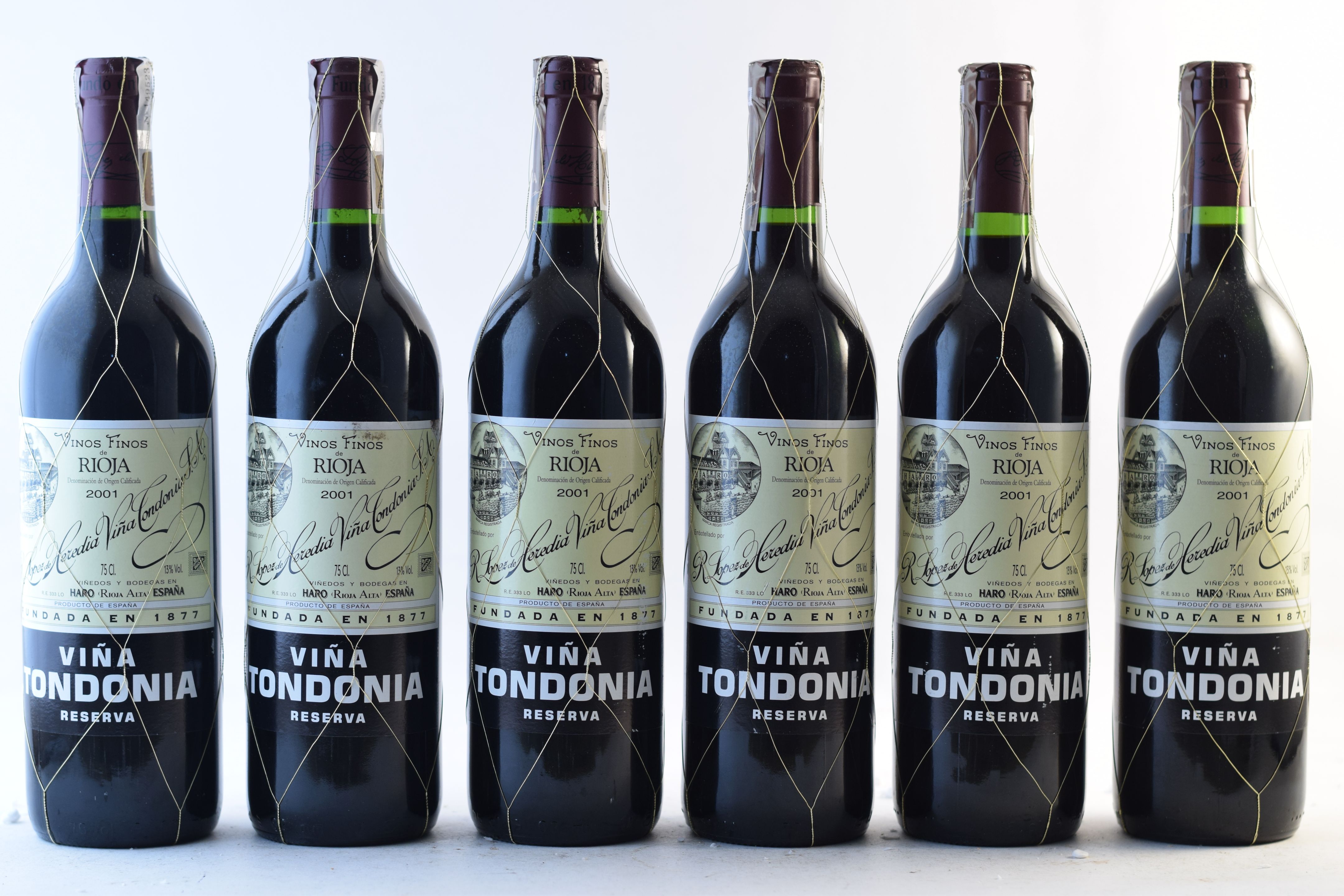 Bonhams : Rioja Viña Tondonia Reserva 2001, Lopez de Heredia (12)