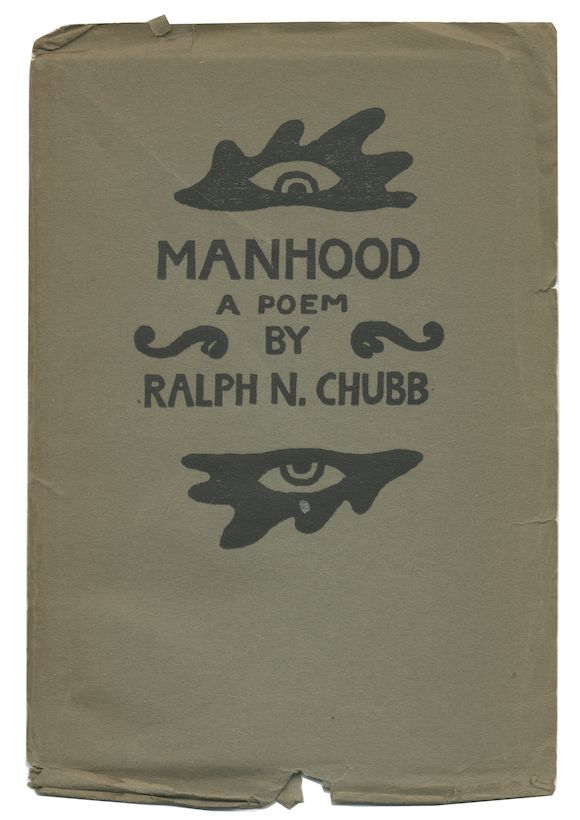 Bonhams : CHUBB (RALPH N.) Manhood, a Poem... Designed and Engraved by ...
