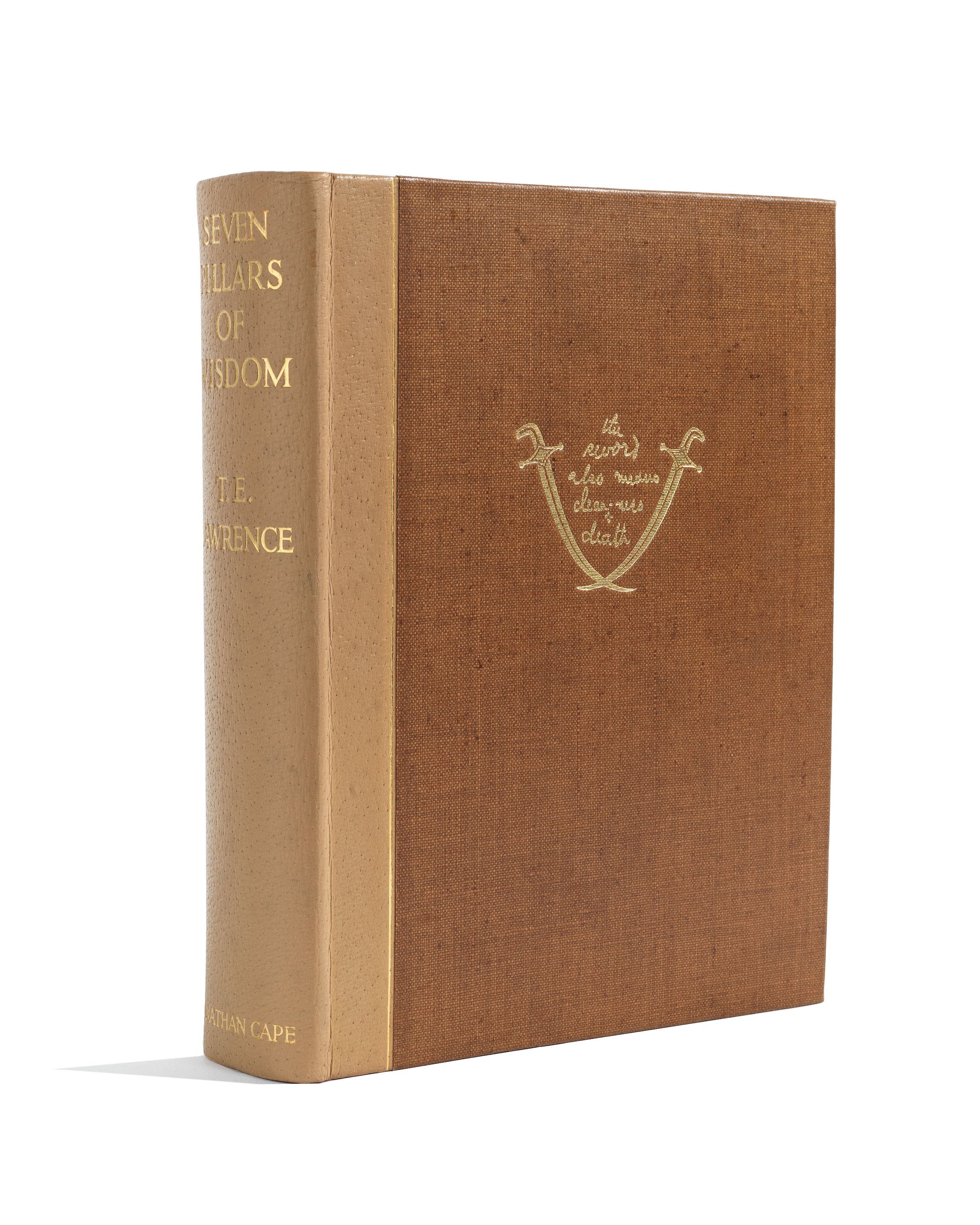 Bonhams : LAWRENCE (T.E.) Seven Pillars of Wisdom, NUMBER 742 OF 750 ...